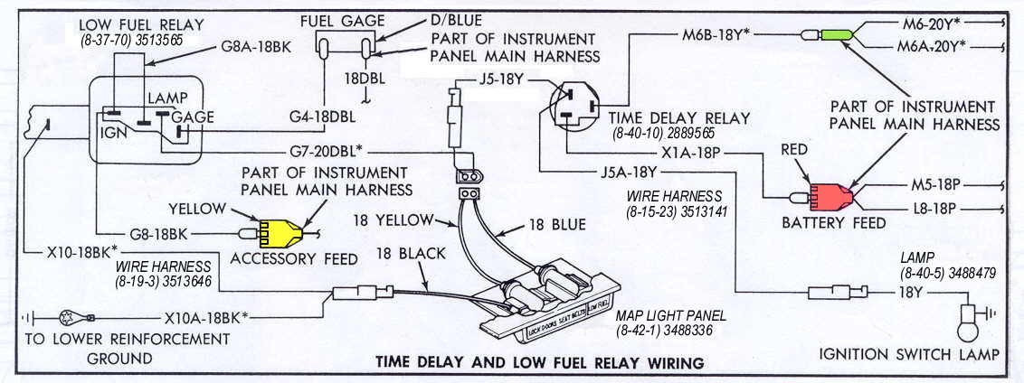 Low fuel level warning light - Moparts Forums